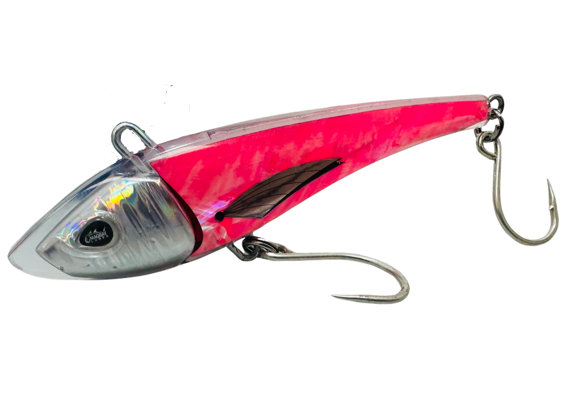 RM5 5" UV Minnow Trolling Lure with Abalone Resin - MagBay Lures